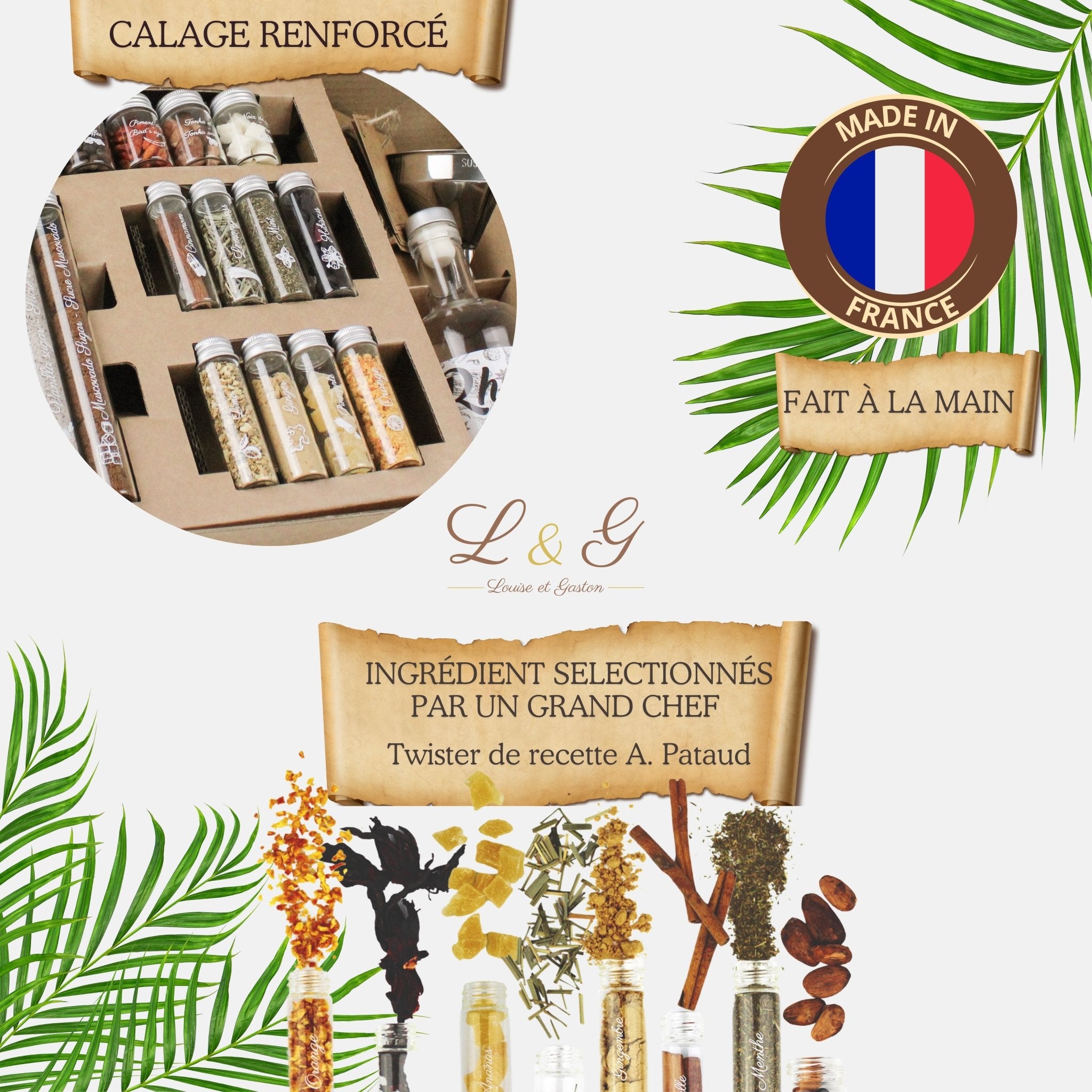 Kit Rhum Arrangé DIY | Louise & Gaston - Créez Vos Propres Mélanges ...